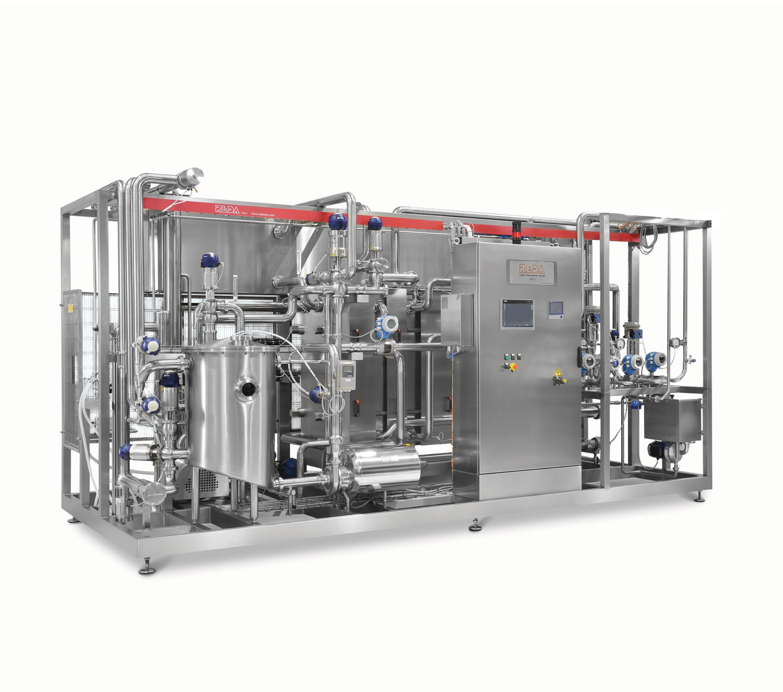 Milk pasteurizer for whey and cream - Reda Spa